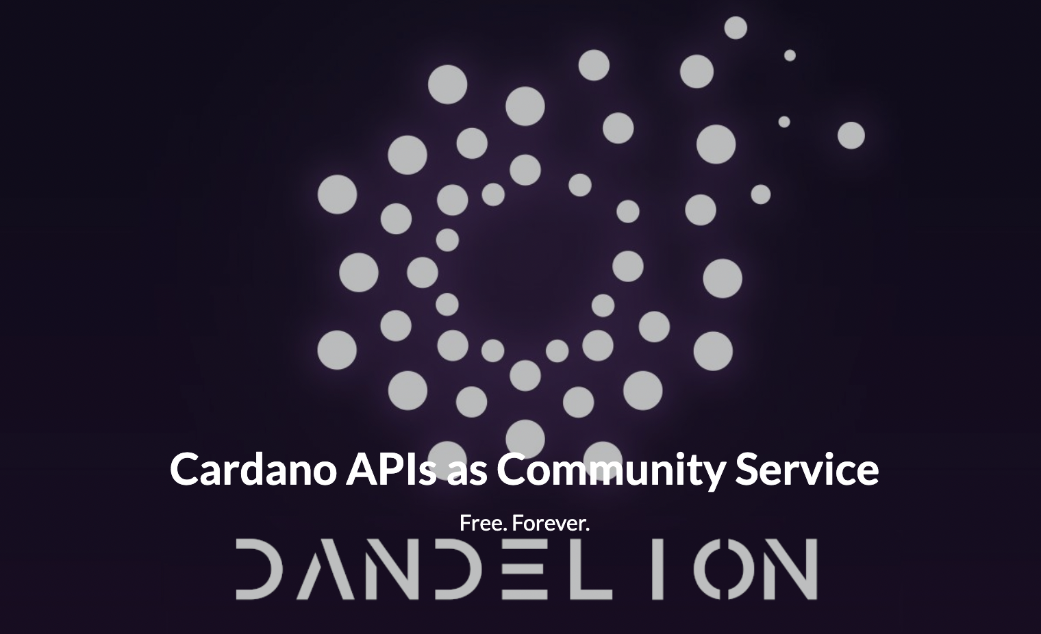 Dandelion API: A Set of APIs Designed to Simplify Development on ... Dandelion API: A Set of APIs Designed to Simplify Development on ...