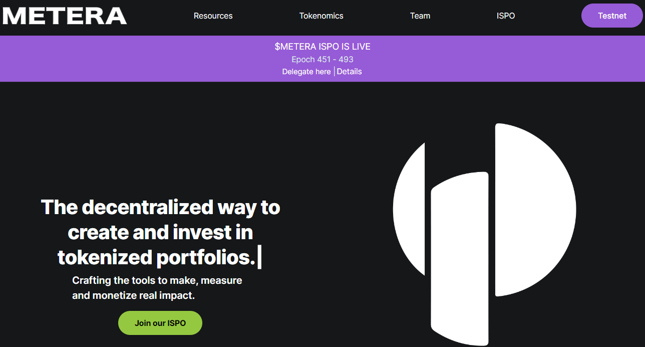 Metera Tokenized Portfolios | AdaPulse