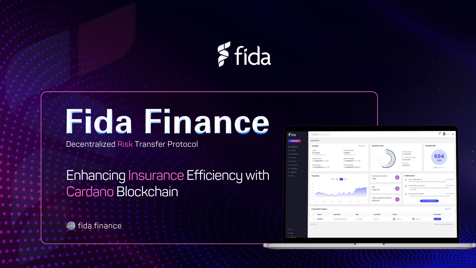 Fida Finance: How Blockchain is Reinventing the Insurance Industry | AdaPulse