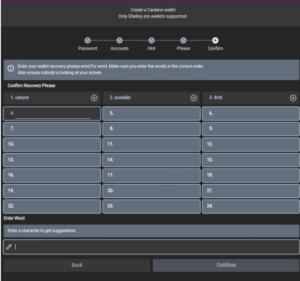 Getting Started with Eternl Wallet: A Step by Step Guide | AdaPulse